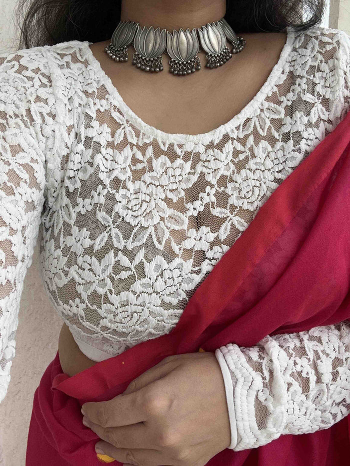 Buy Readymade Cotton Blouse Online | Blouses - Sundariihandmade.com