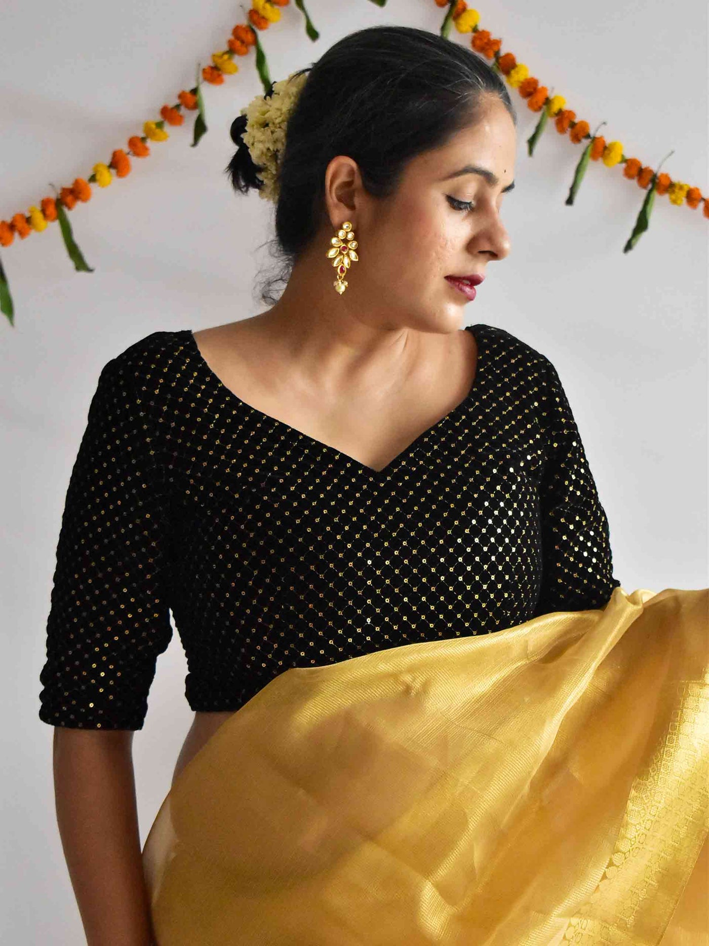 Trendy Indian Saree Blouses | Buy Readymade Cotton Blouse Online