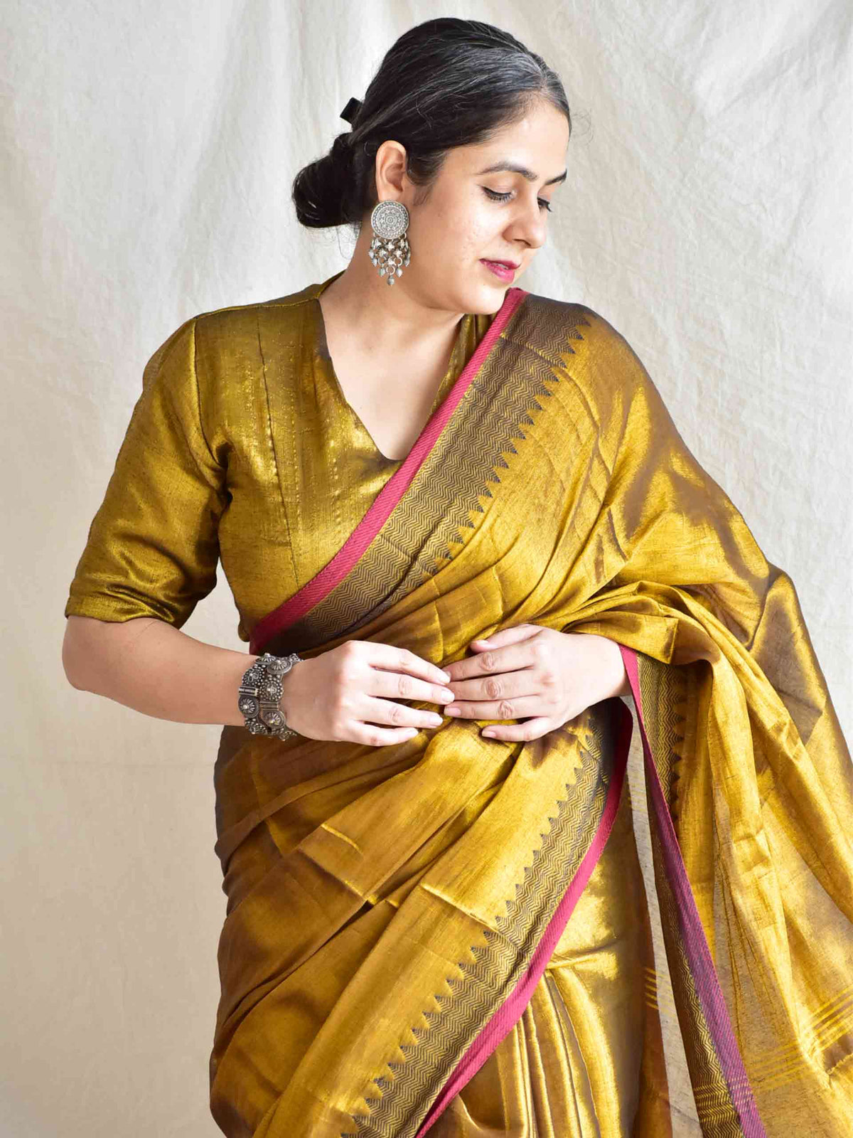 Buy Designer Indian Sarees Online - Sundraii Handmade