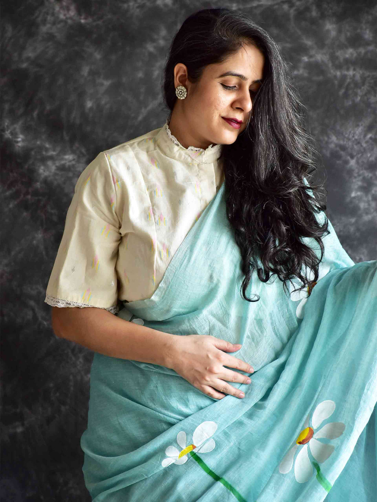 Buy Designer Indian Sarees Online - Sundraii Handmade